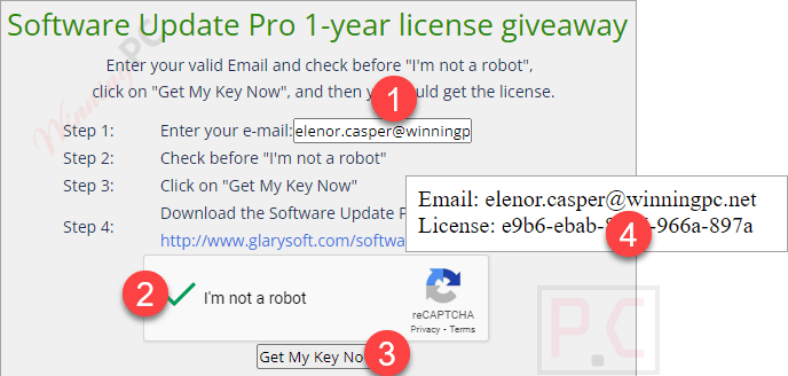 Glarysoft Software Update Pro 1-Year Free License Code