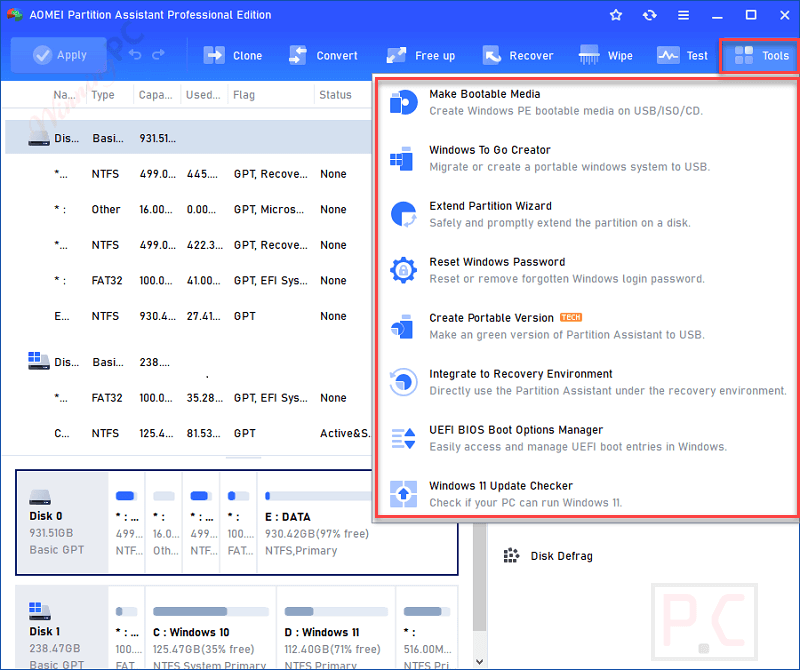 AOMEI Partition Assistant Pro 1 Year License Code Free