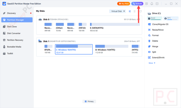 EaseUS Partition Master License Code Free Download 2025