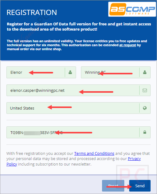 ASCOMP Guardian Of Data Pro License Code Free 2025