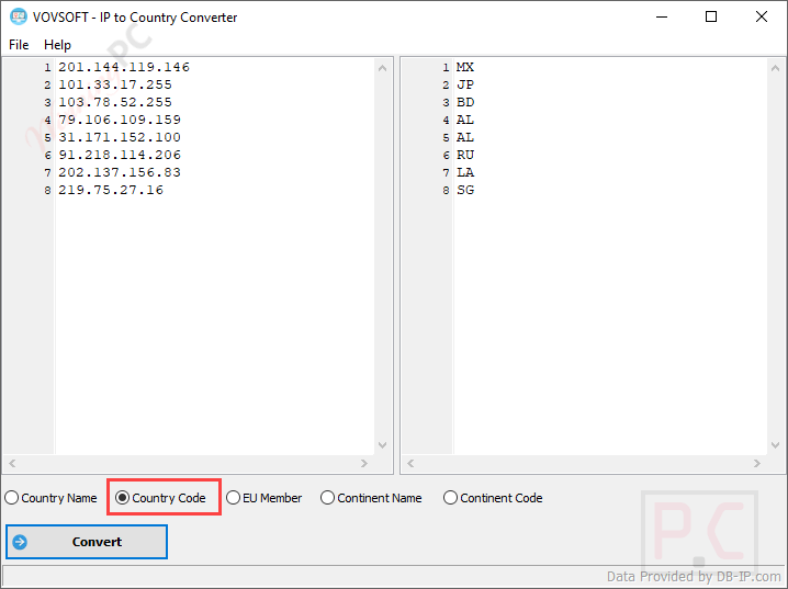 Vovsoft IP to Country Converter License Key Free 2024