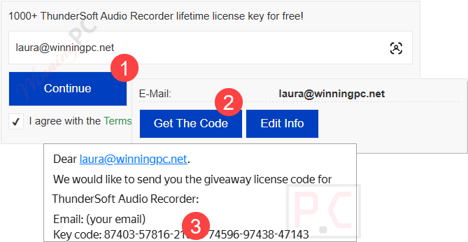 ThunderSoft Audio Recorder License Key Free 2025