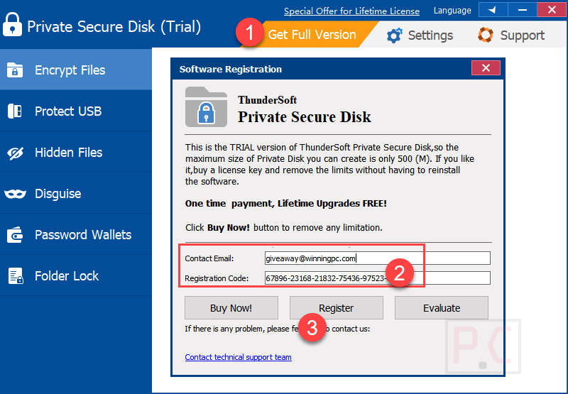 ThunderSoft Private Secure Disk License Key Free 2025