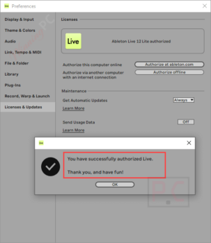 Ableton Live 12 Lite Giveaway License Key Free 2024