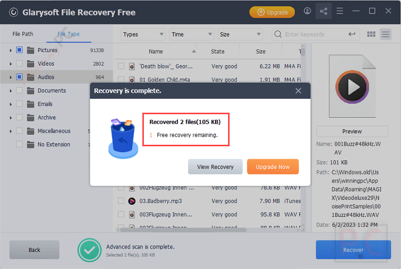 Glarysoft File Recovery Pro 50% Off Coupon Codes 2024