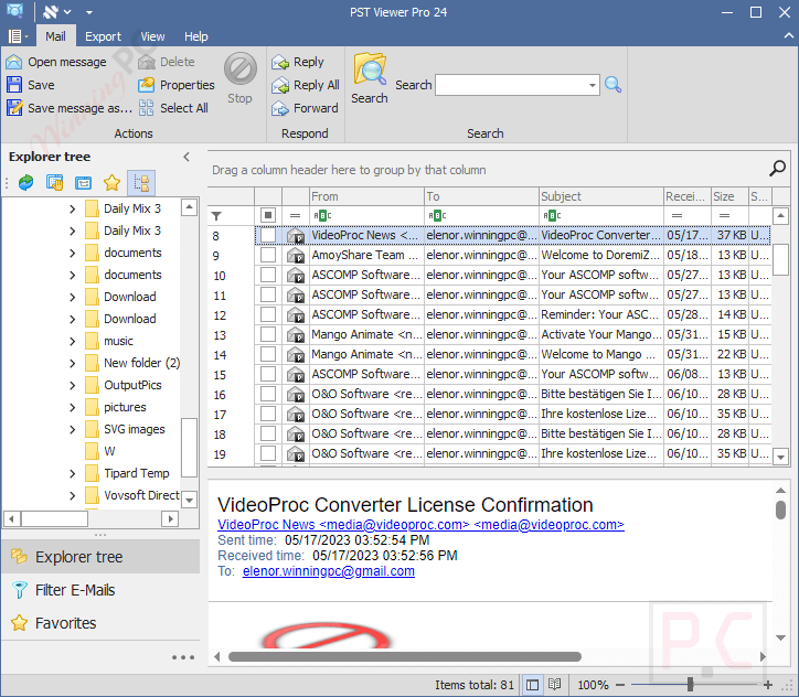 Encryptomatic PST Viewer Pro 35% Coupon Code 2025