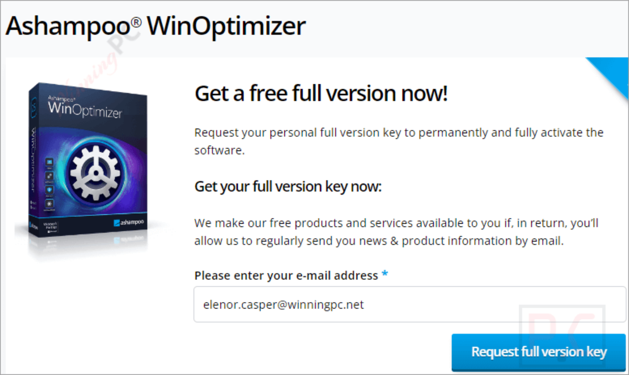 Ashampoo WinOptimizer Giveaway Full Download 2025