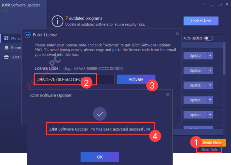 IObit Software Updater Pro Giveaway Code Free 2025