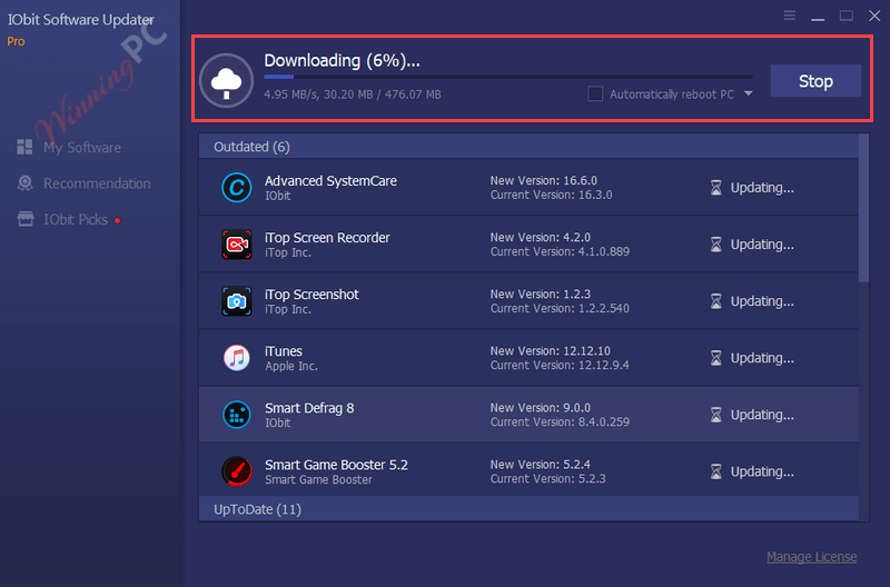 IObit Software Updater Pro Giveaway Code Free 2025