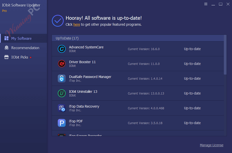 IObit Software Updater Pro Giveaway Code Free 2025