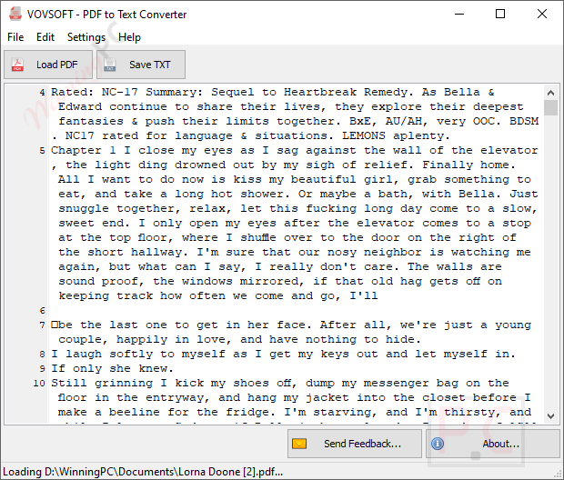 Vovsoft PDF to Text Converter License Key Free 2024