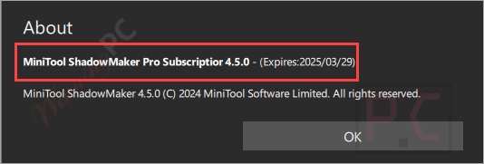 MiniTool ShadowMaker Giveaway Key Free Download 2025