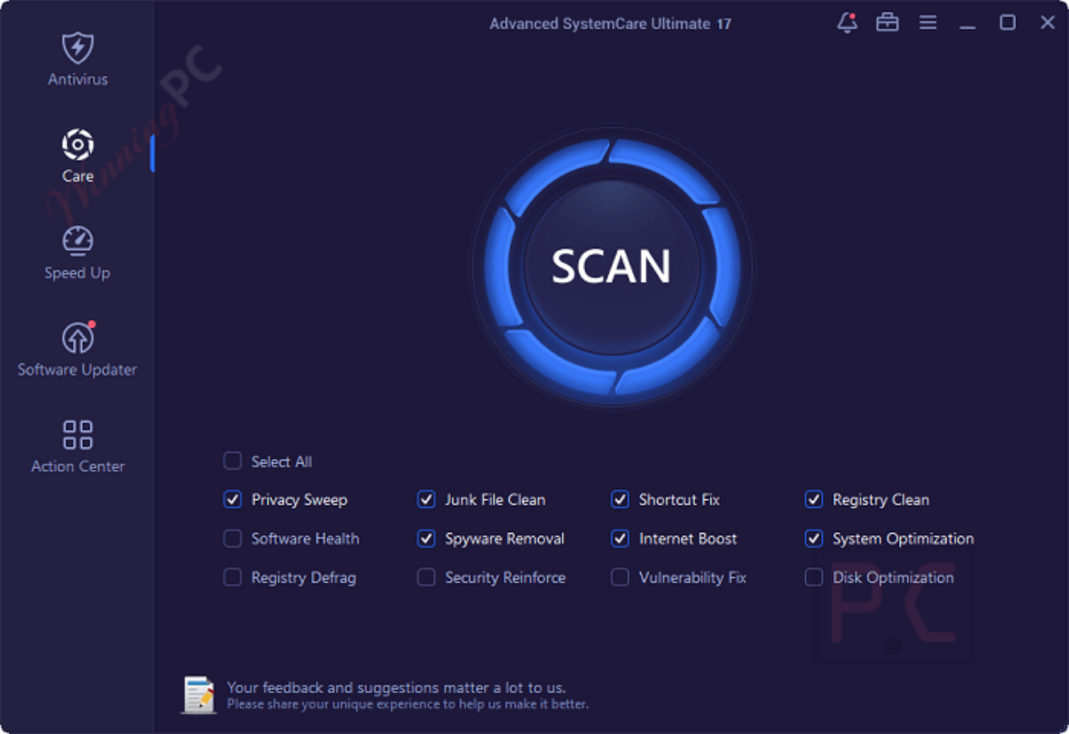 Advanced SystemCare Ultimate 17 Free License Key 2025