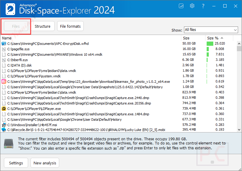 Ashampoo Disk Space Explorer 2024 License Key Free