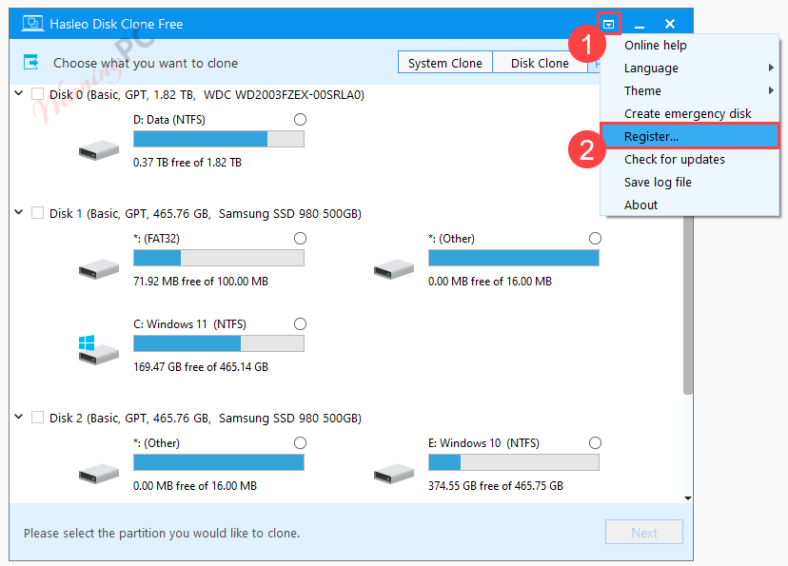 Hasleo Disk Clone Pro Lifetime Free License Code 2025