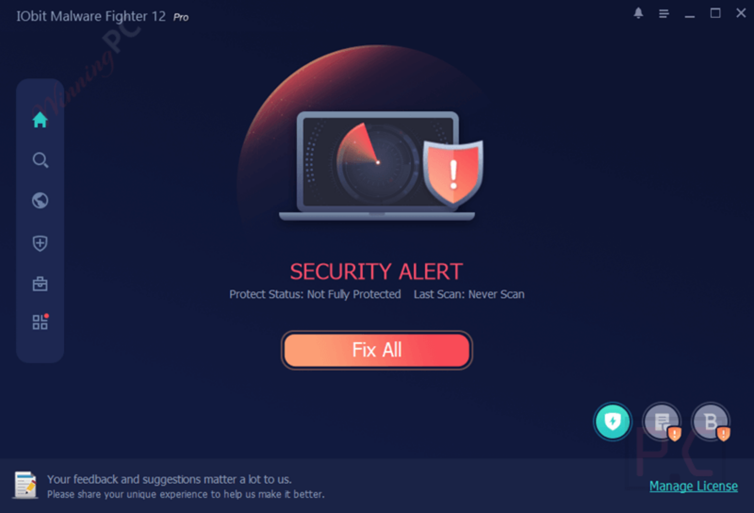 IObit Malware Fighter PRO License Key Free 2025