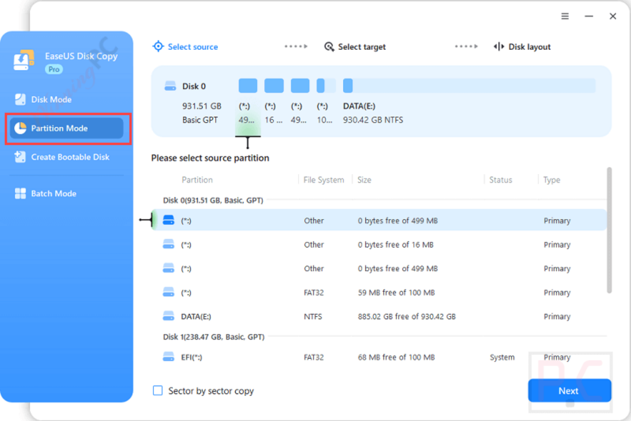 EaseUS Disk Copy Professional 70% Coupon Code 2025
