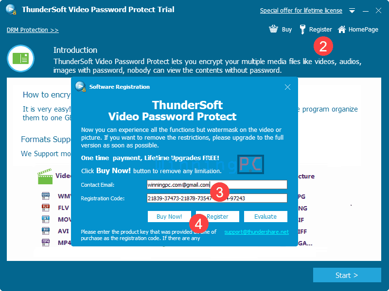 ThunderSoft Video Password Protect Free License Key Full