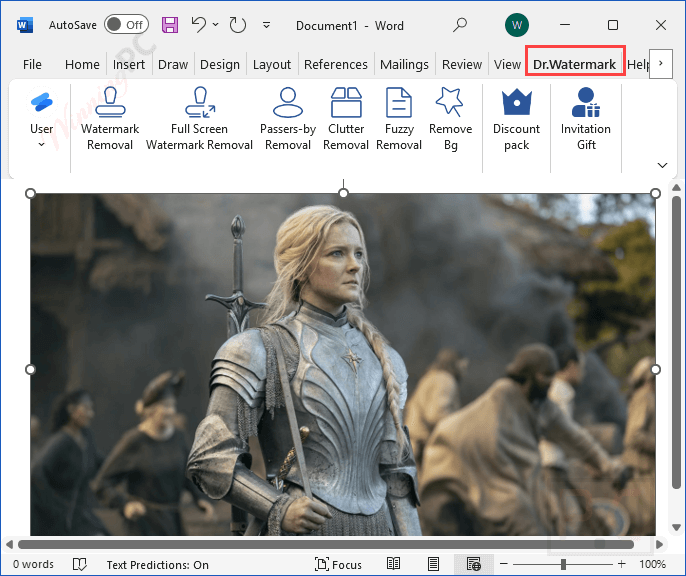 Dr.Watermark Giveaway License Code for 1 Year Download