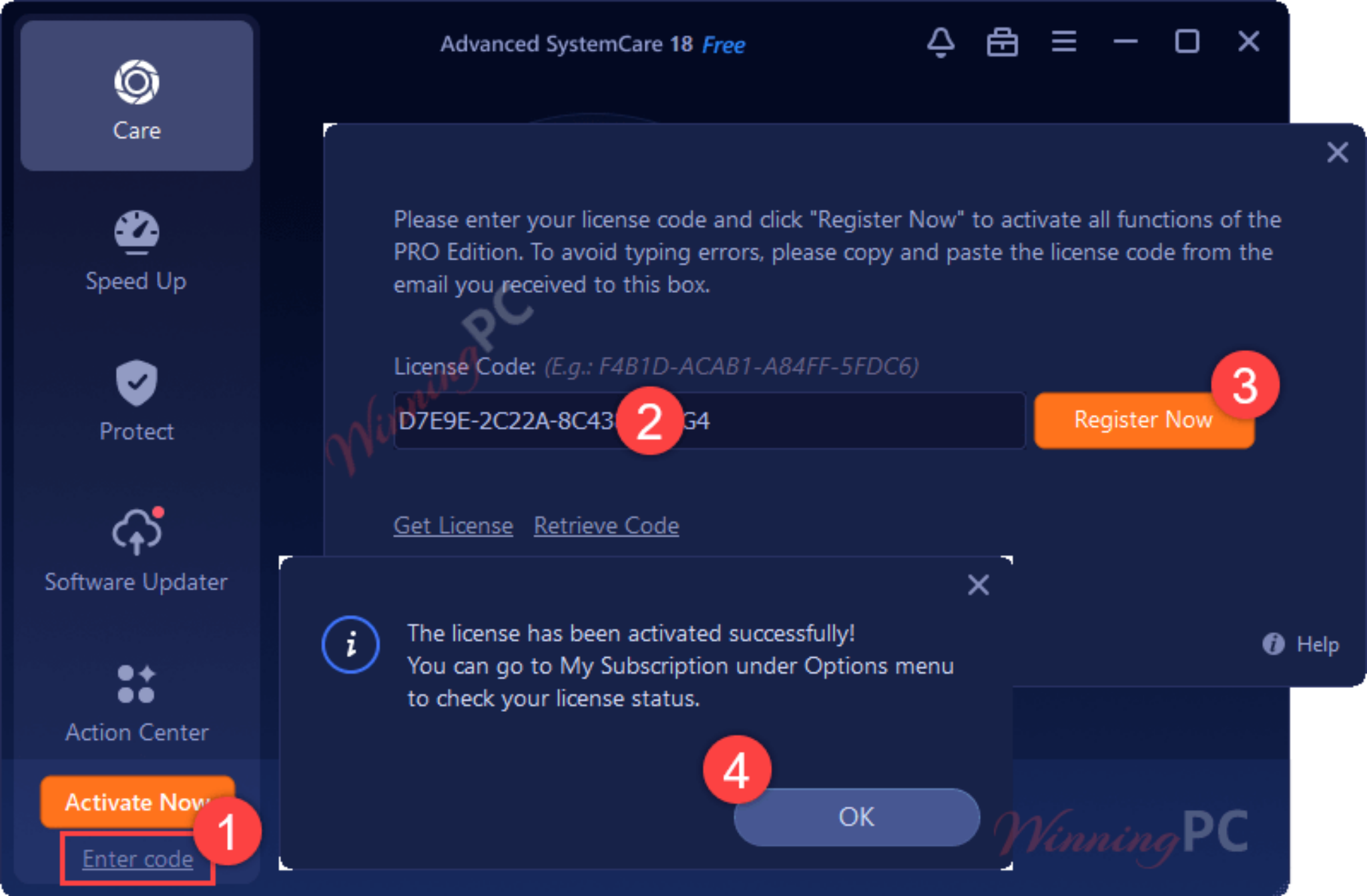 Advanced SystemCare Pro Full License Code Free 2025