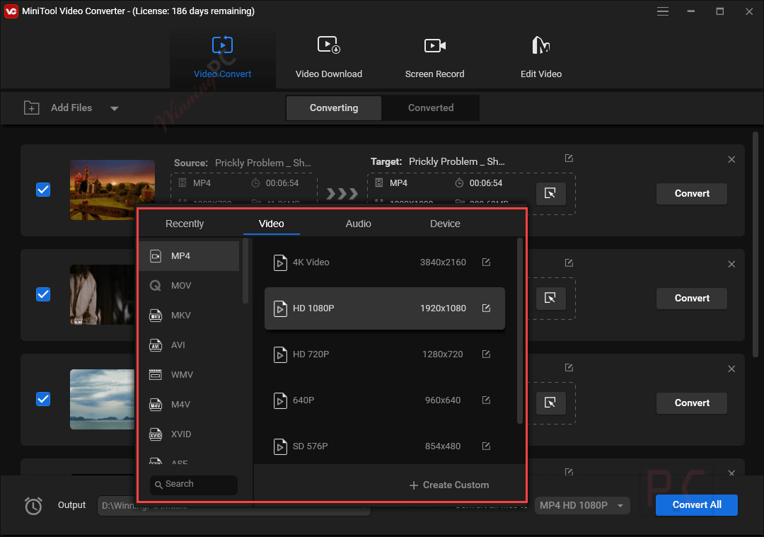 MiniTool Video Converter Pro 6 Months License Key Free