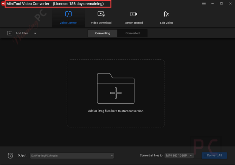 MiniTool Video Converter Pro 6 Months License Key Free