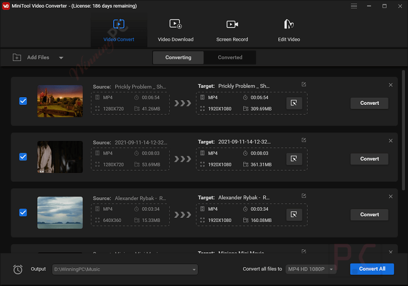 MiniTool Video Converter Pro 6 Months License Key Free