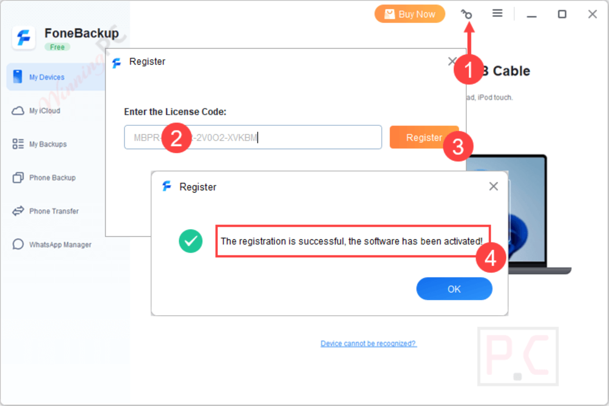 AOMEI FoneBackup PRO Giveaway 1 Year License Key Free