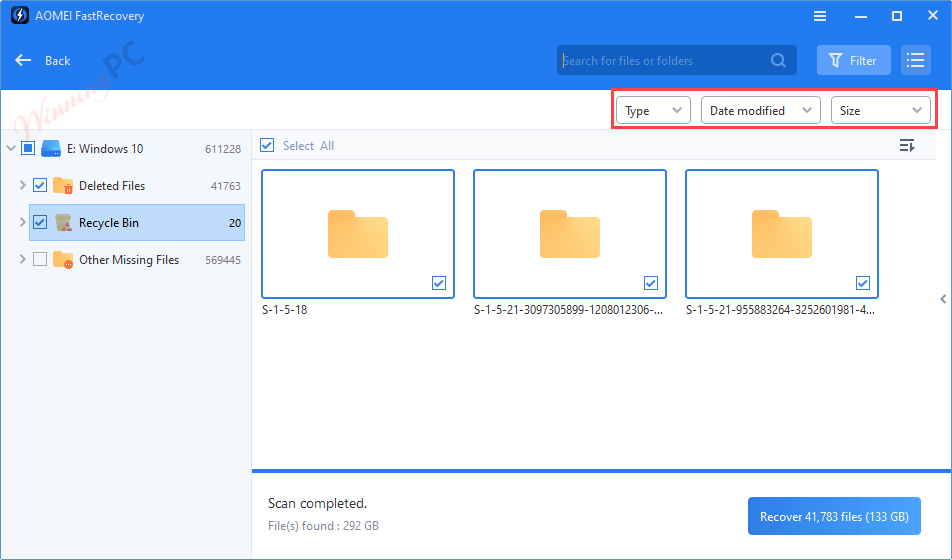 AOMEI FastRecovery License Key Free Download (1 Year)