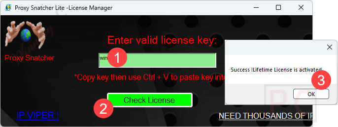 Giveaway: Proxy Snatcher Lifetime License Key Free 2025