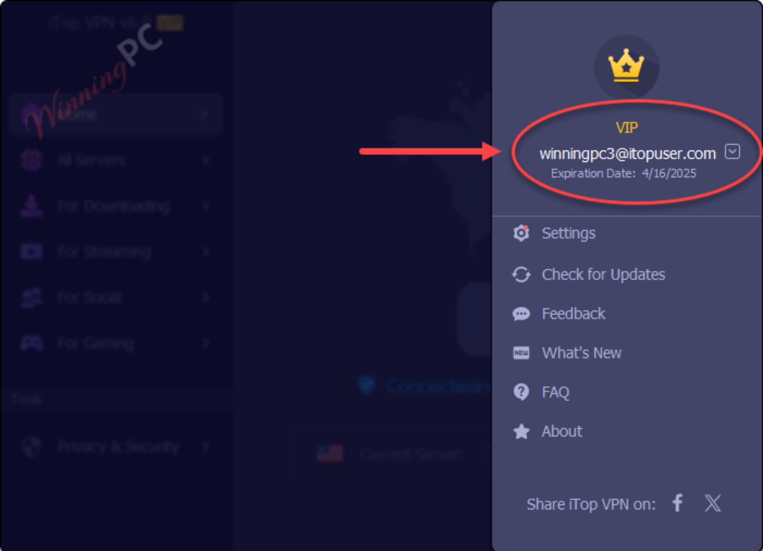 Giveaway: iTop VPN License Code for Free 2025