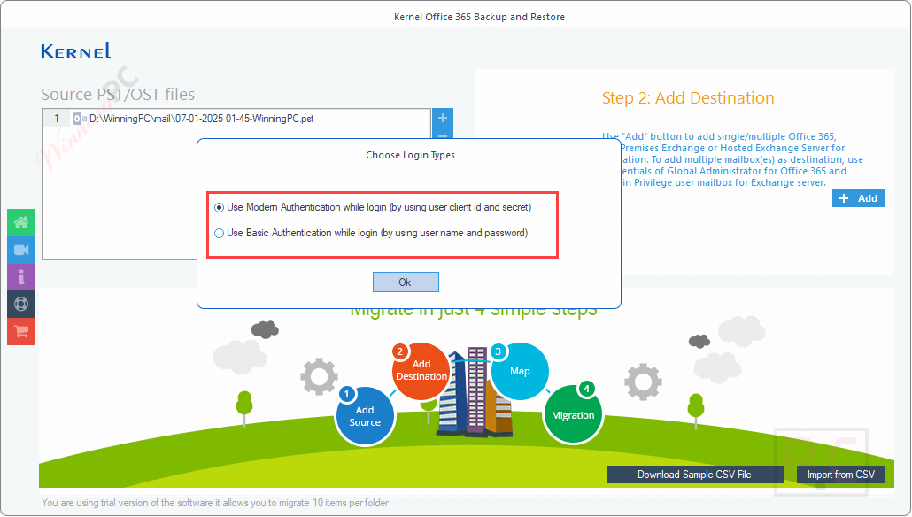 Kernel Office 365 Backup and Restore 56% Coupon 2025